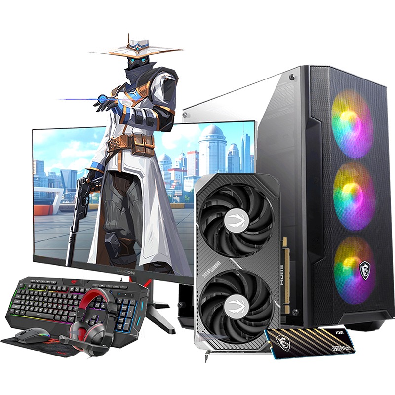 CLUTCH X1 | Ryzen 5 4500 | RTX 5060 8G | 16GB RAM | 24"FHD 180HZ